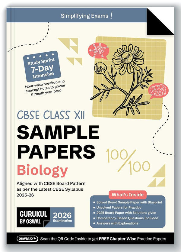 Oswal Gurukul CBSE Sample Question Papers Biology for Class 12 - Lates ...