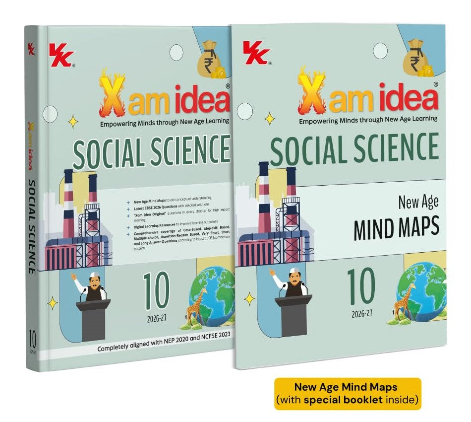 Xam Idea Social Science Class 10 | Mind Maps | Solved NCERT | Solved P ...